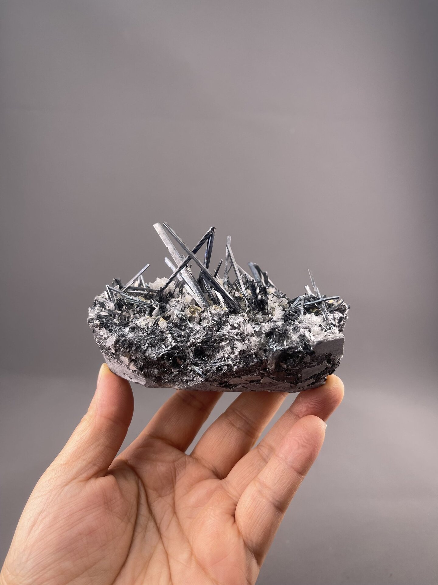 Stibnite Mineral Specimen – Lengshuijiang Mine · MyMineralBox