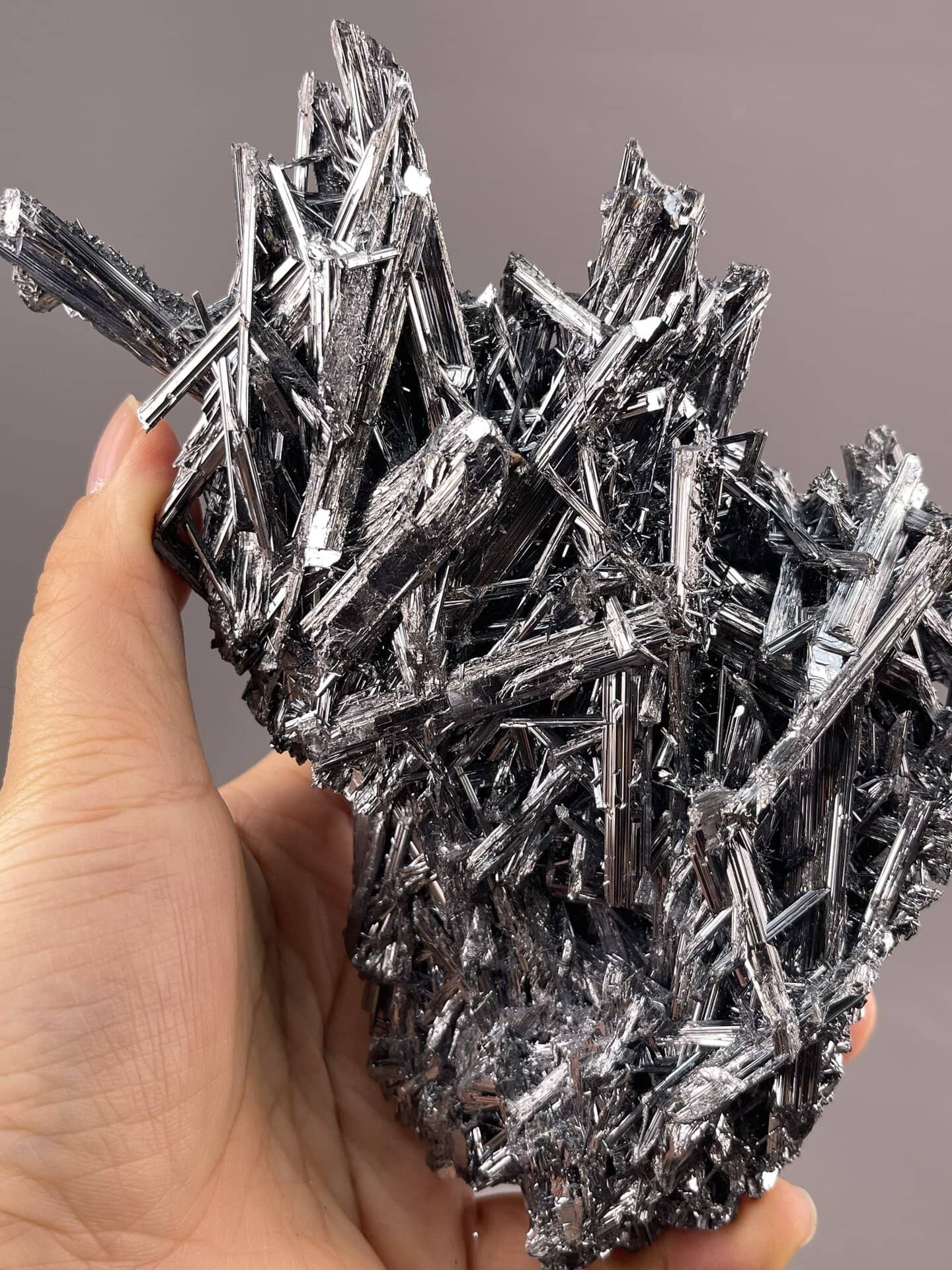 Acicular Stibnite Mineral Specimen – Hunan · MyMineralBox